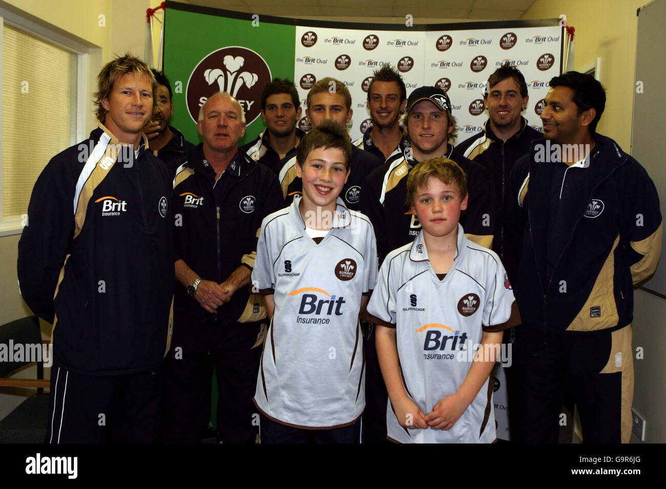Cricket - Guildford Cricket Show - Surrey Cricket Centre Stock Photo ...