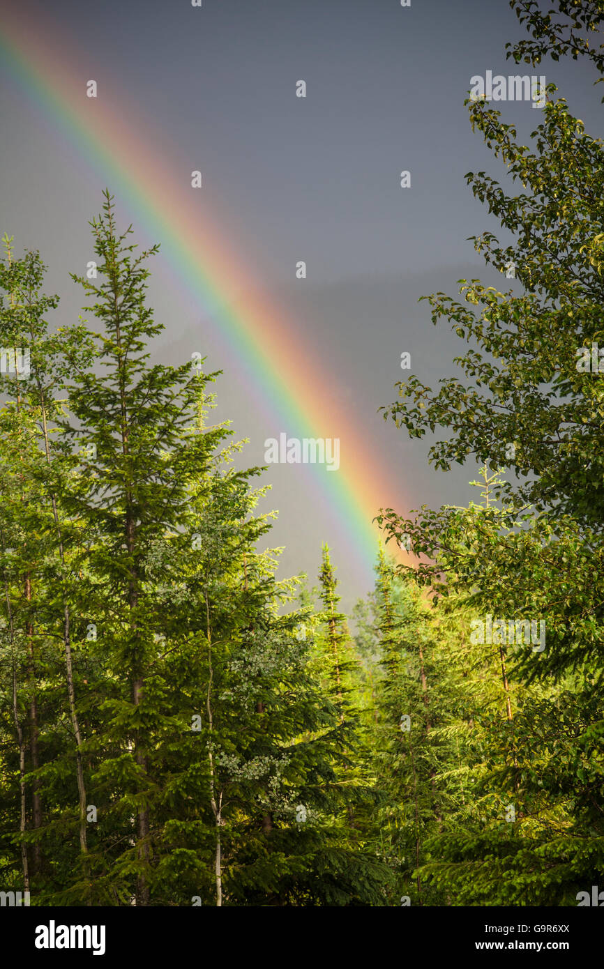 Canada landscape rainbow hi-res stock photography and images - Alamy
