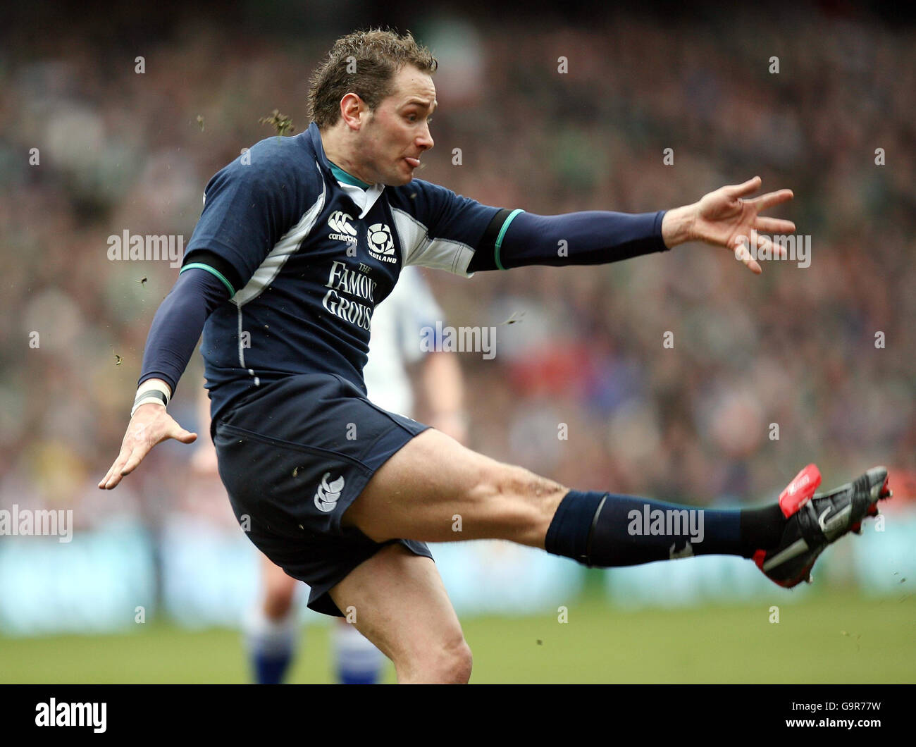 Scotland's Dan Parks during the the RBS 6 Nations Championship match at ...