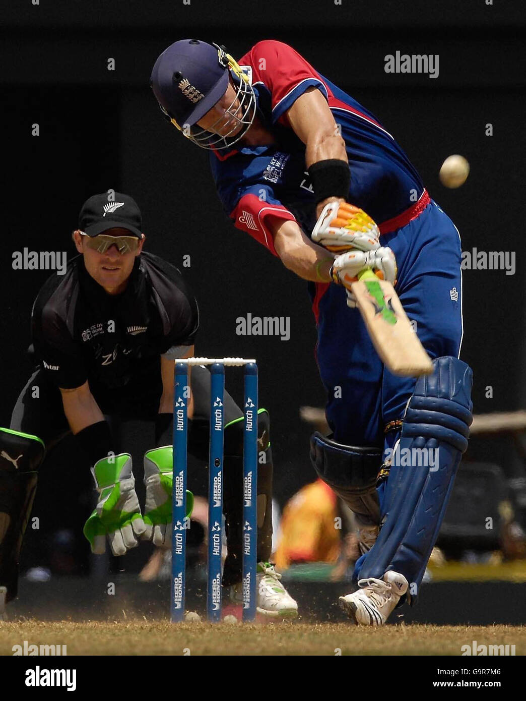 England's Kevin Pietersen in action during the ICC Cricket World Cup ...
