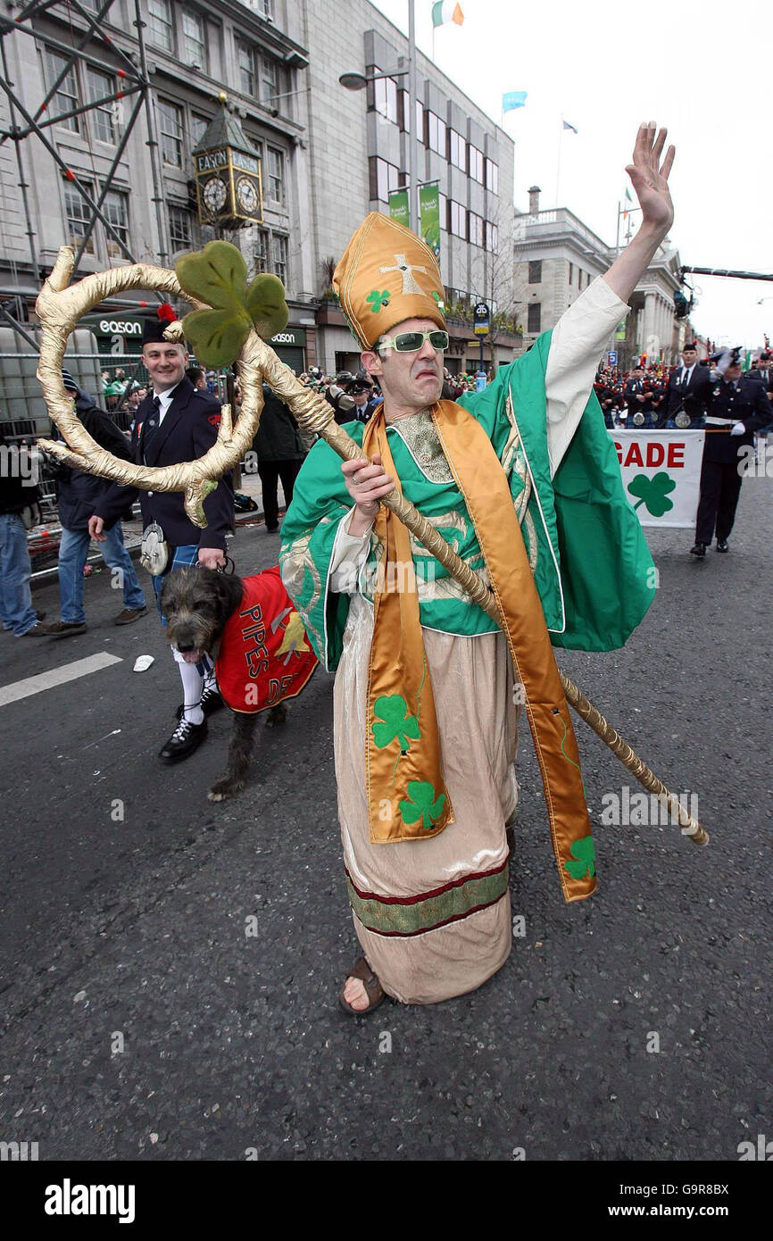 St Patrick's Day celebrated in Ireland Stock Photo - Alamy