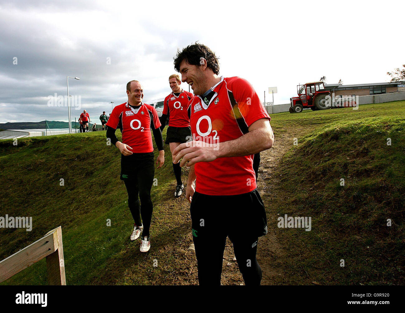Irelands from left right denis hickie hi-res stock photography and ...