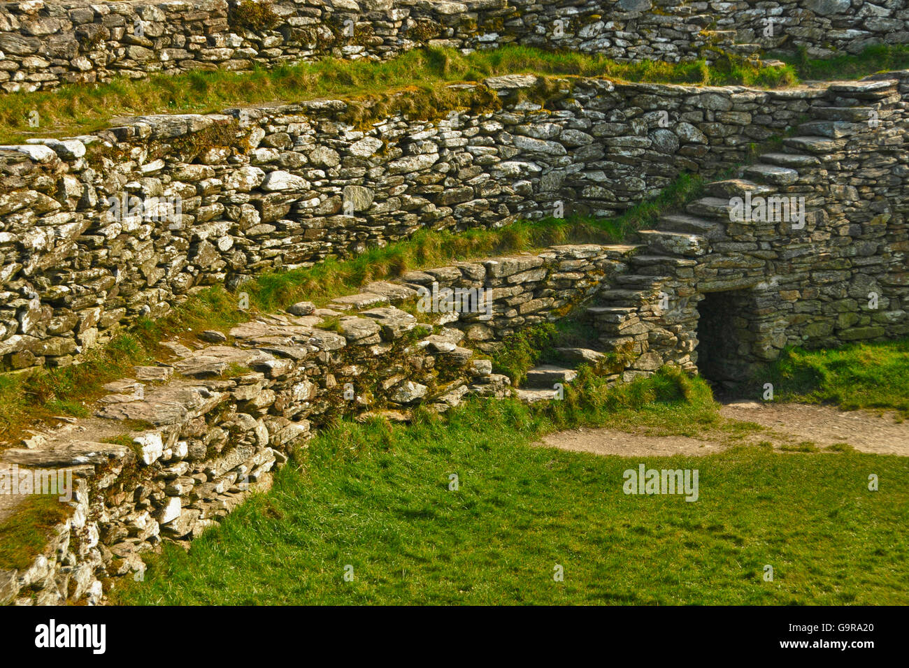 Grianan of Aileach, Speenogue, Burt, County Donegal, Ireland / ringfort ...