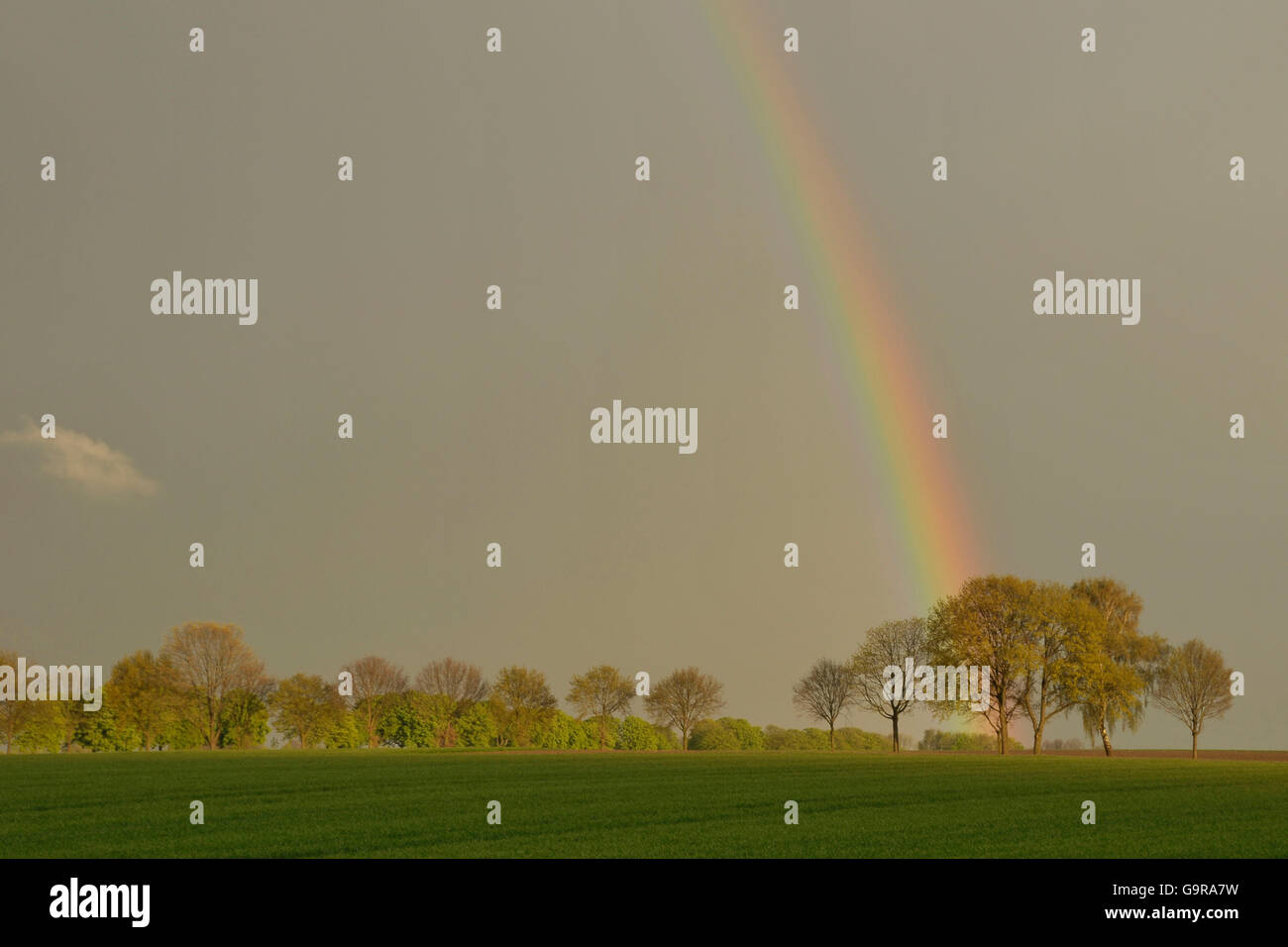 Rainbow and thunderstorm hi-res stock photography and images - Alamy
