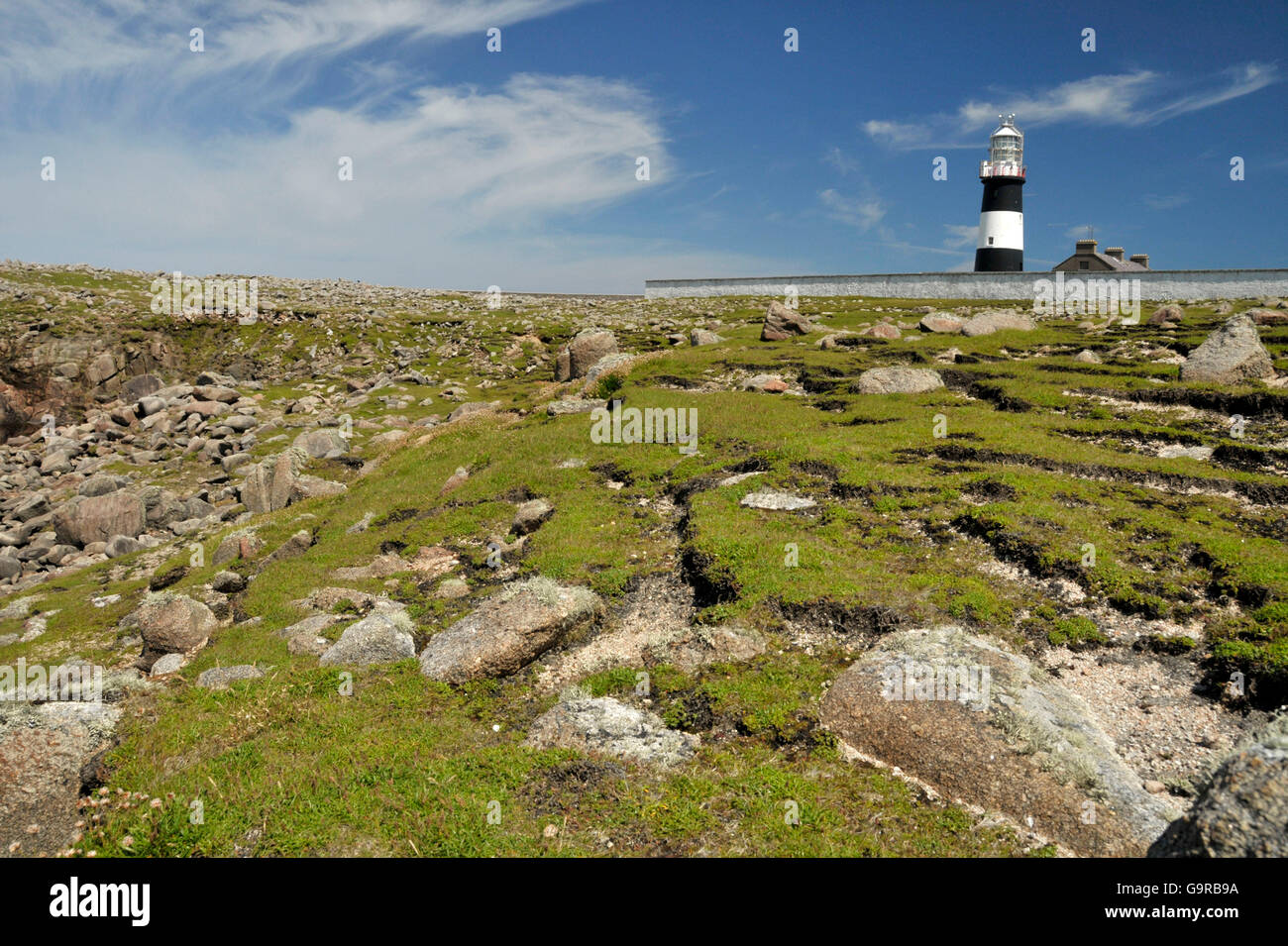 Lighthouse, Tory Island, County Donegal, Ireland Stock Photo - Alamy