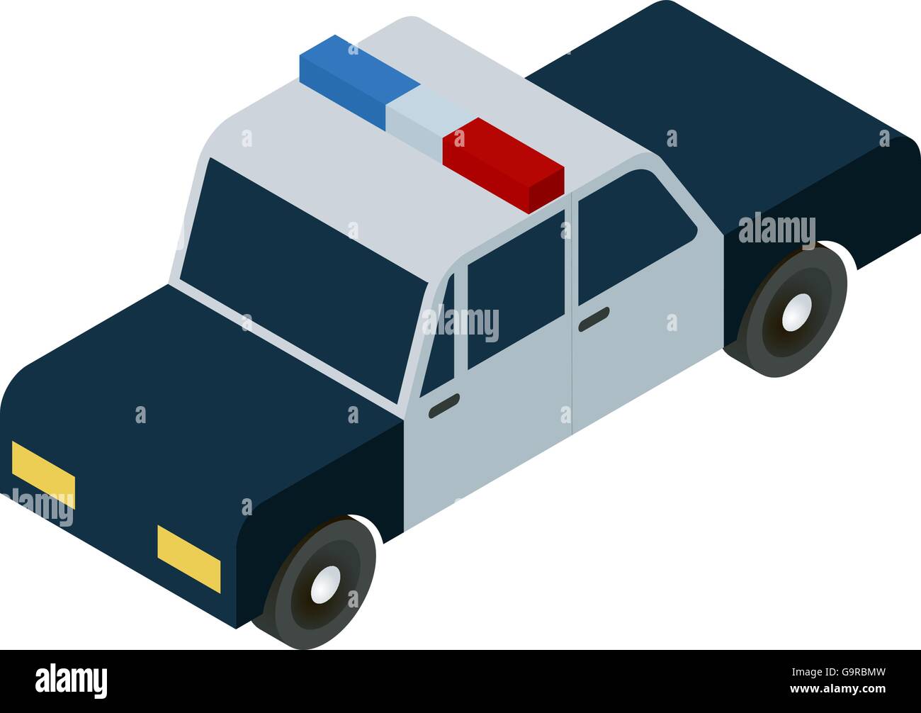 Car police license Stock Vector Images - Alamy