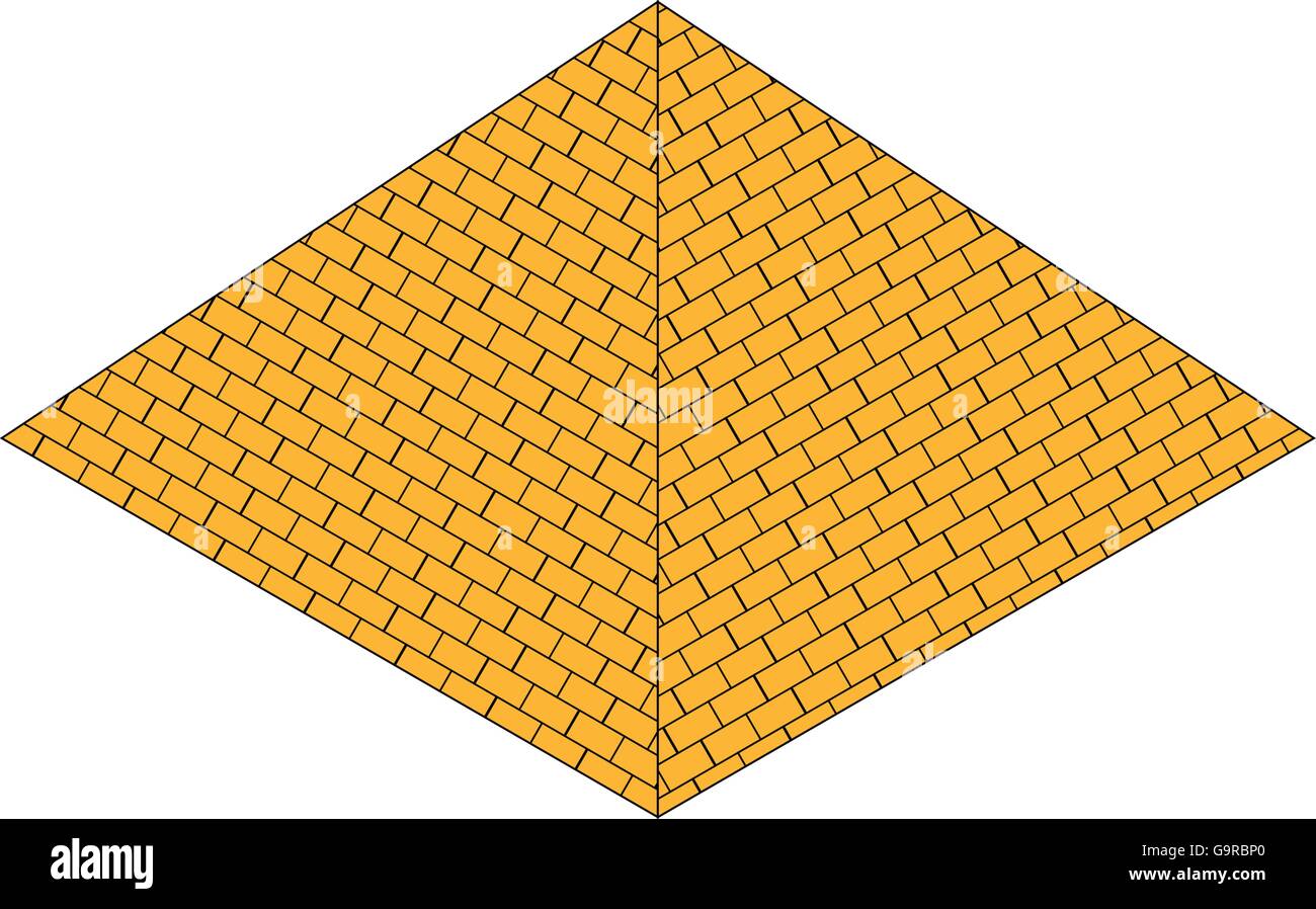 isometric egypt pyramid Stock Vector Image & Art - Alamy