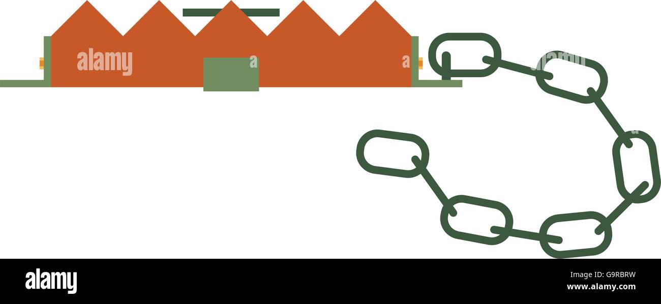 Hunting trap icon Stock Vector Image & Art - Alamy