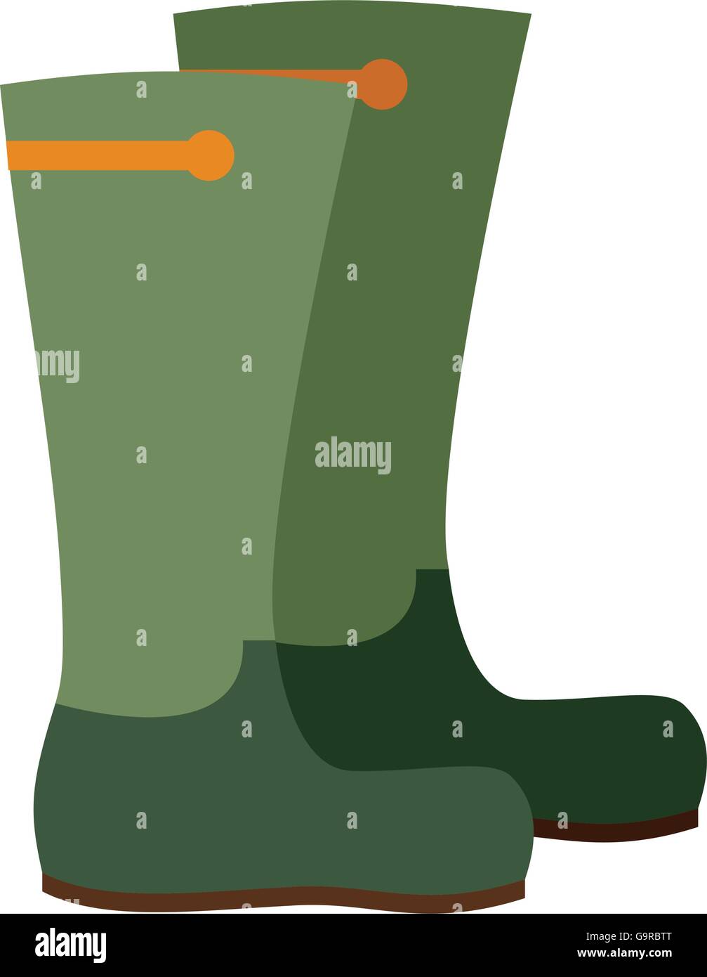 Winter boots shoes icon Stock Vector Images - Alamy