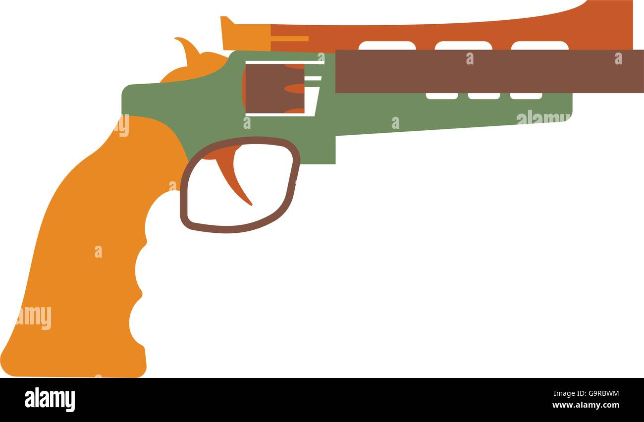 revolver icon cartoon Stock Vector Image & Art - Alamy