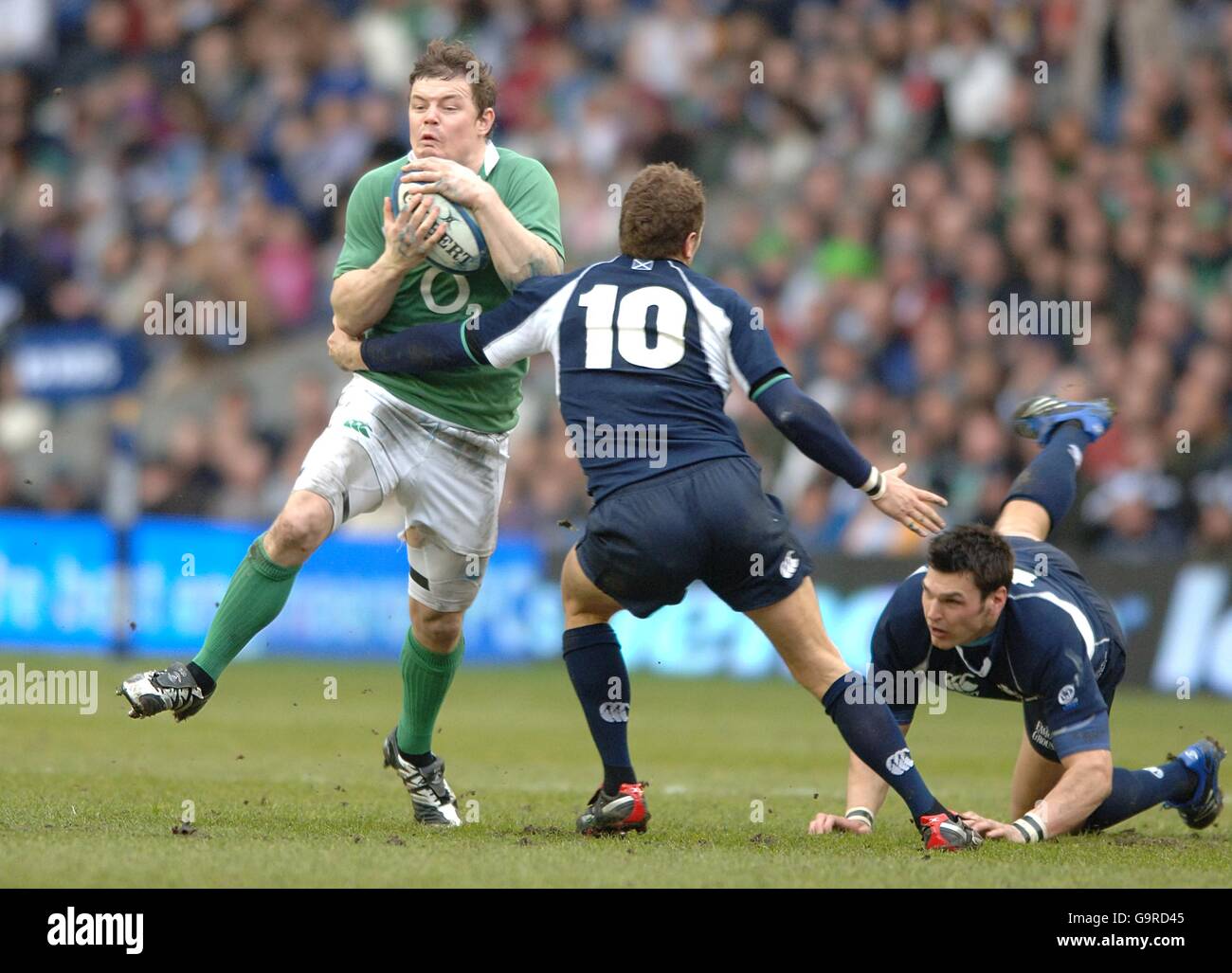 Rugby Union - RBS 6 Nations Championship 2007 - Scotland v Ireland ...