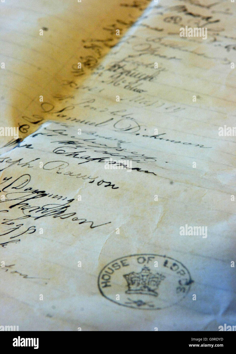 18th century parliament hi-res stock photography and images - Alamy