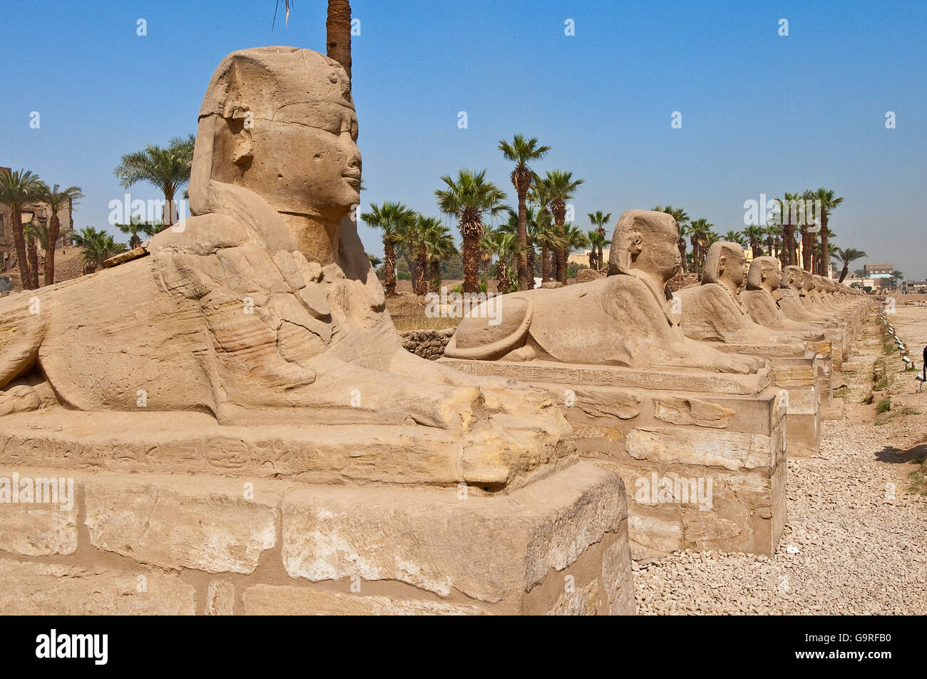 Thebes and sphinx hi-res stock photography and images - Alamy