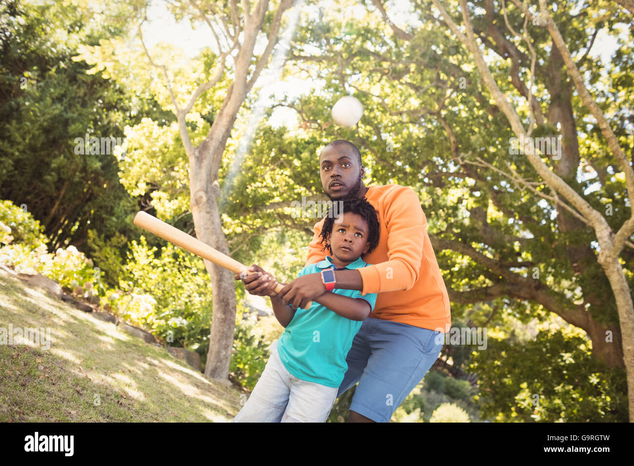 Happy family having fun Stock Photo - Alamy