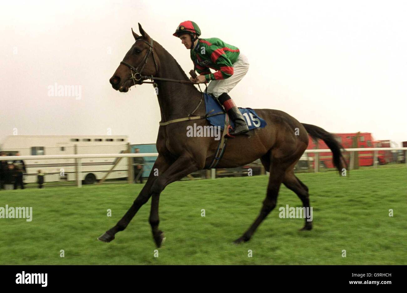 Horse Racing - Brighton Races. Steve Carson on Lionel Andros Stock ...