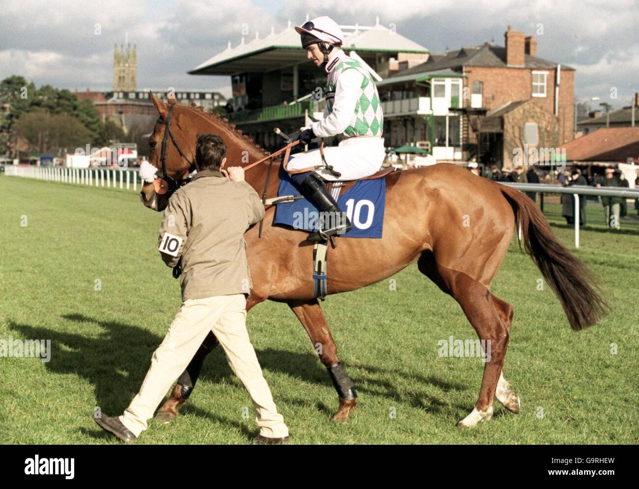 Horse Racing - Warwick Races Stock Photo - Alamy
