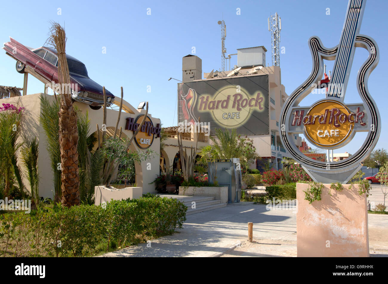 Hard Rock Cafe, Hurghada, Egypt Stock Photo - Alamy