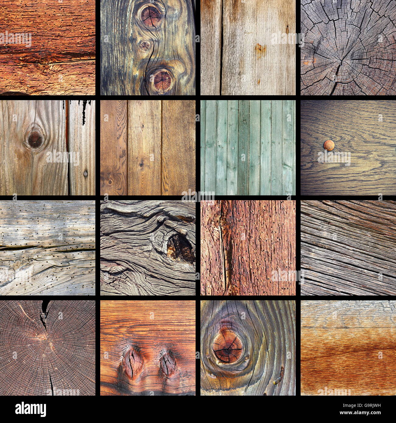 collection of damaged wood textures ready for your design Stock Photo ...