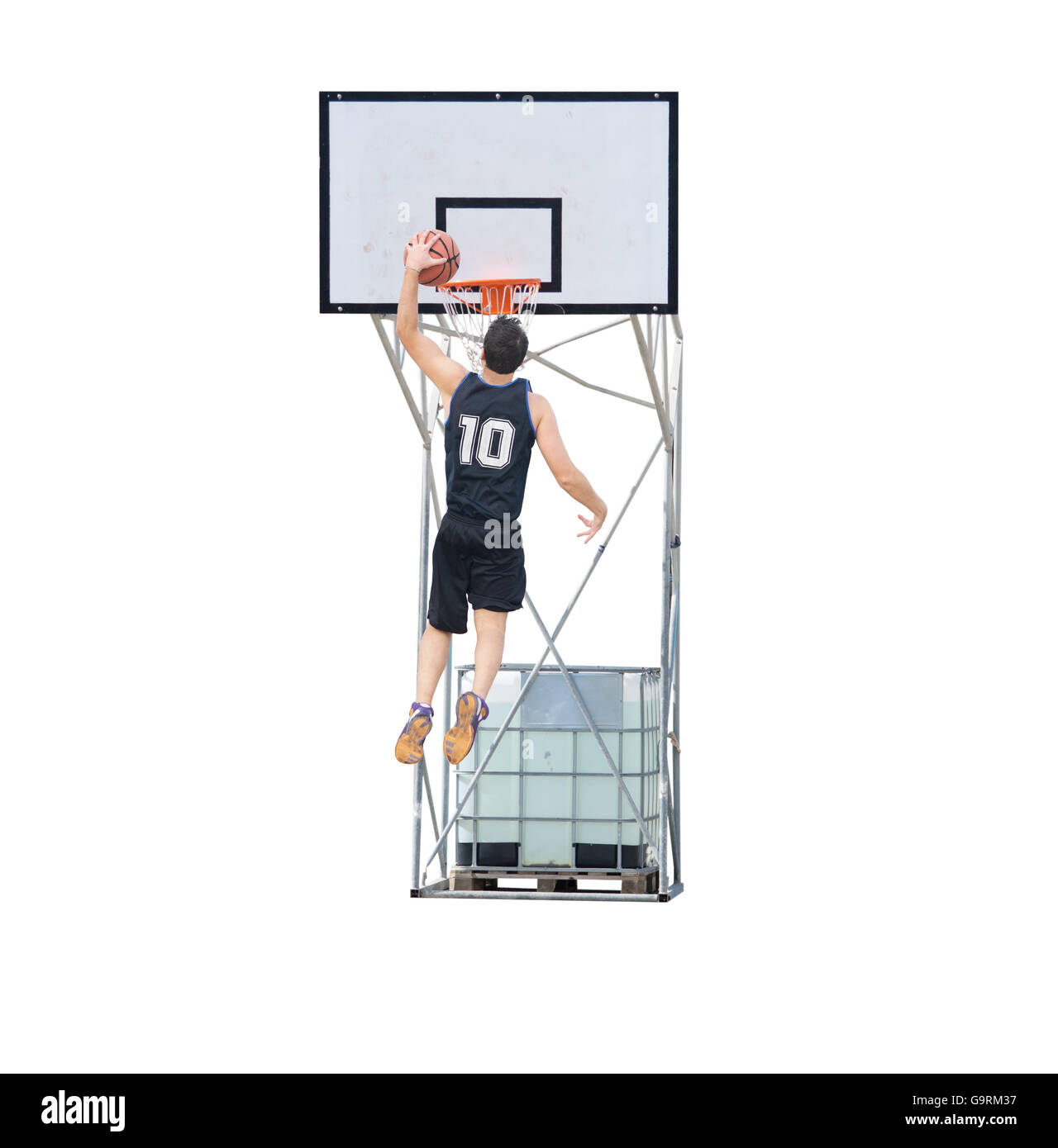 a basketball player shooting Stock Photo - Alamy