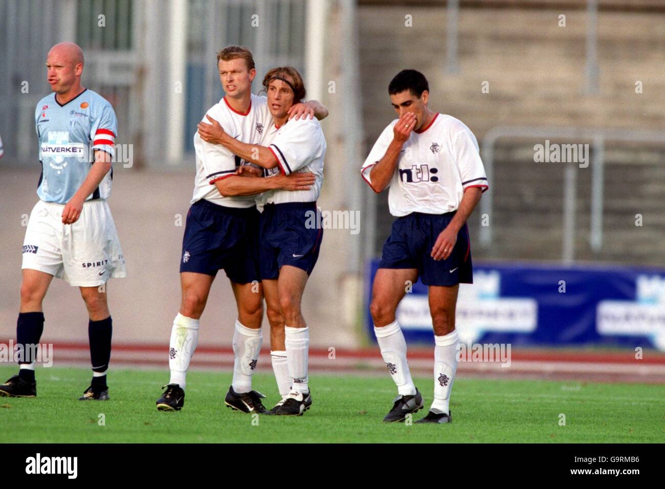 Soccer - Friendly - Malmo v Rangers Stock Photo - Alamy