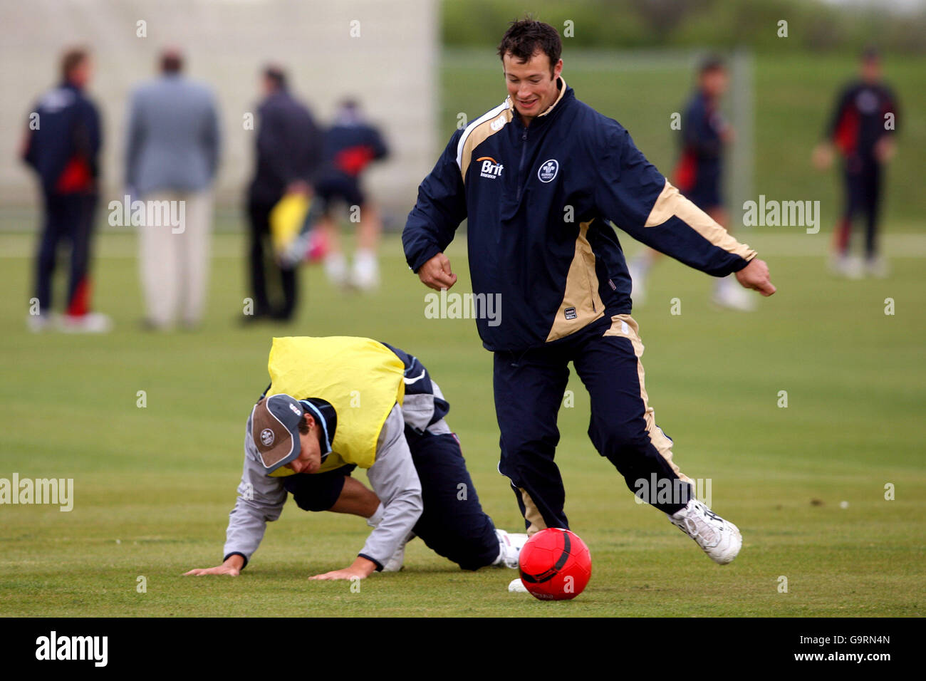 Cricket - Second Eleven Friendly - Essex v Surrey - Garon Park Stock ...