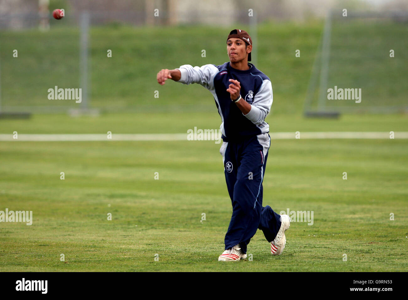 Cricket - Second Eleven Friendly - Essex v Surrey - Garon Park Stock ...