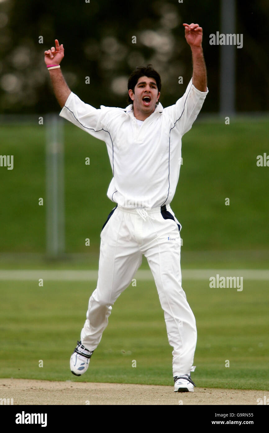 Cricket - Second Eleven Friendly - Essex v Surrey - Garon Park Stock ...