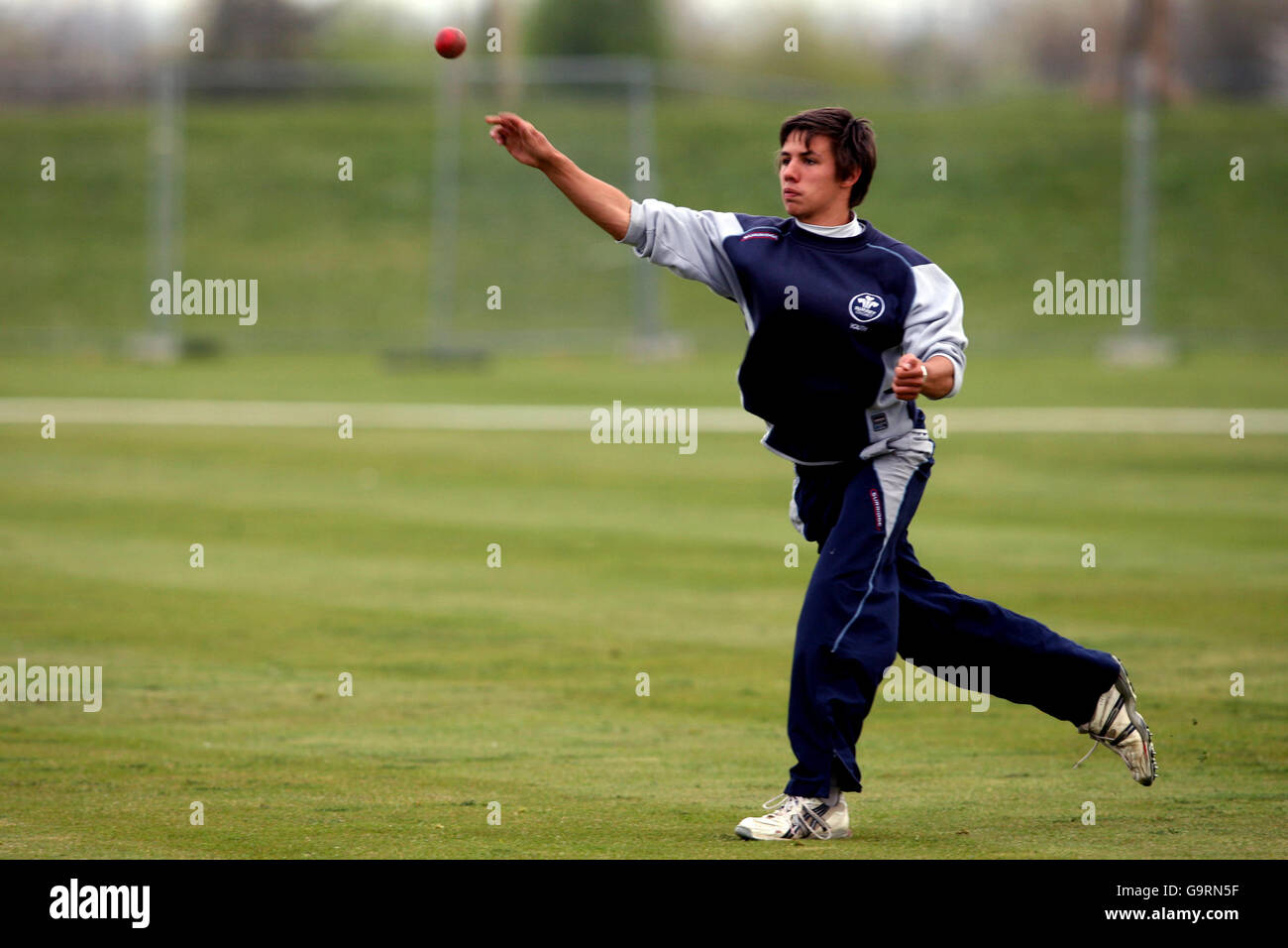 Cricket second eleven friendly hi-res stock photography and images - Alamy