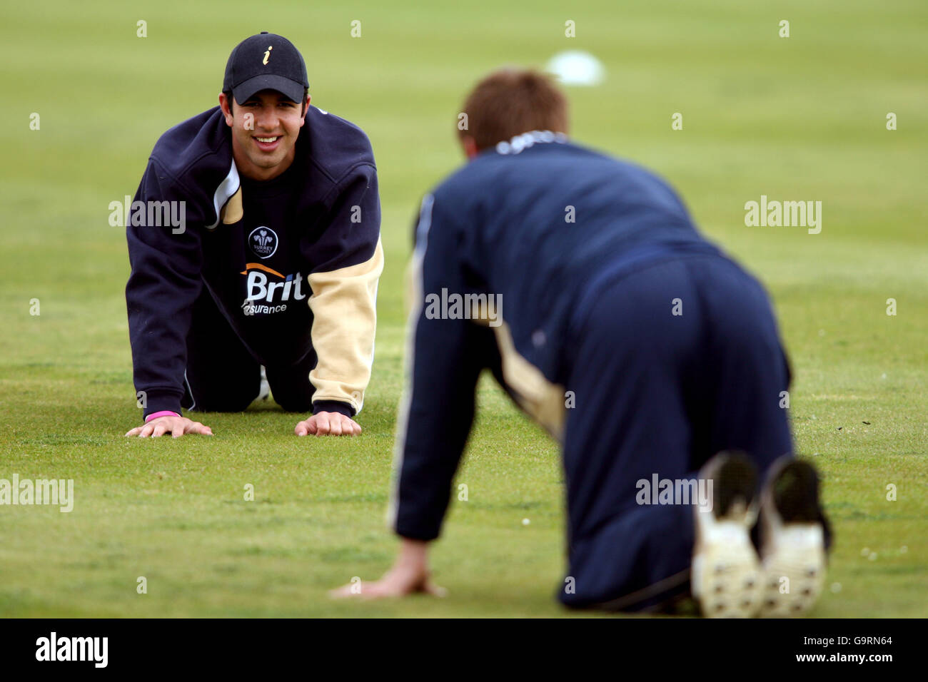 Cricket - Second Eleven Friendly - Essex v Surrey - Garon Park Stock ...