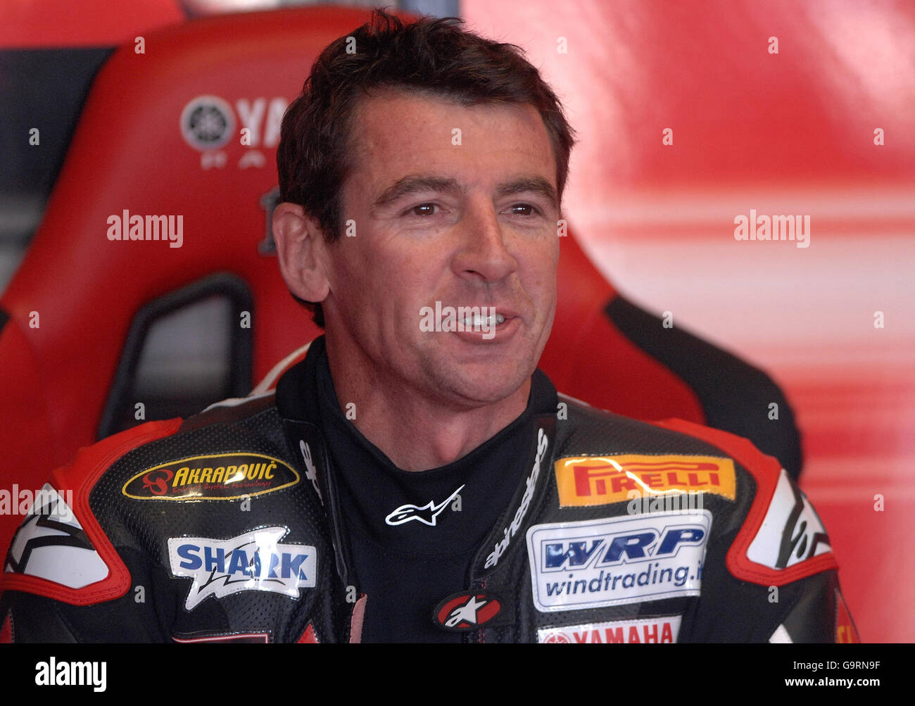 Australias troy corser world superbike race meeting donington park hi ...