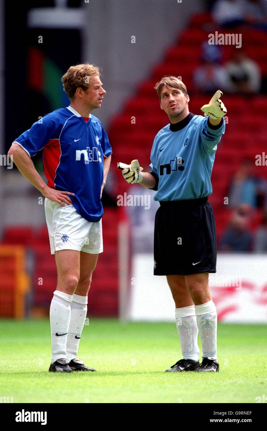 Soccer - Friendly - FC Copenhagen v Rangers. Rangers goalkeeper Stefan ...