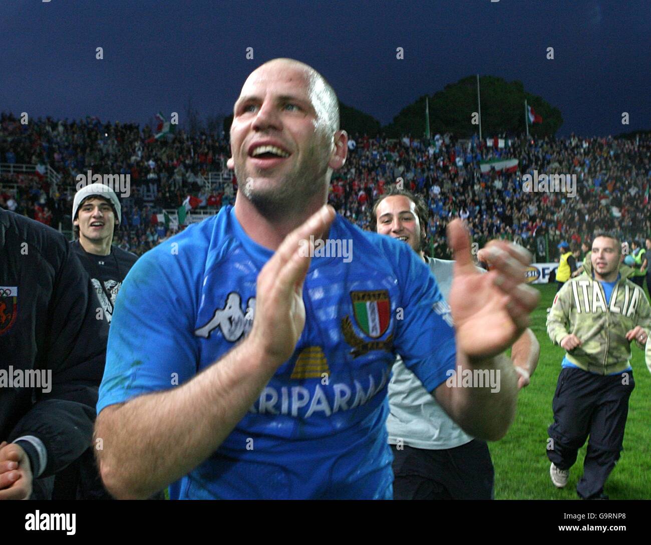 Rugby union alessandro troncon hi-res stock photography and images - Alamy