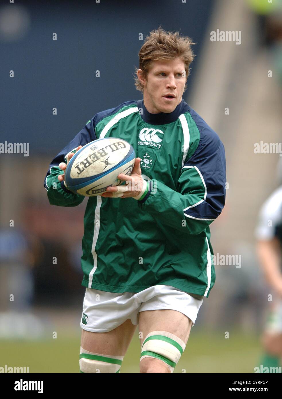Irelands simon easterby the rbs 6 nations championship match ...