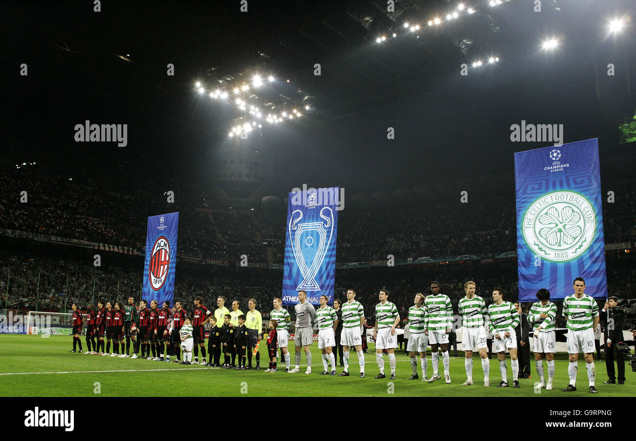 Soccer - UEFA Champions League - First Knockout Round - Second Leg - AC Milan v Celtic ...
