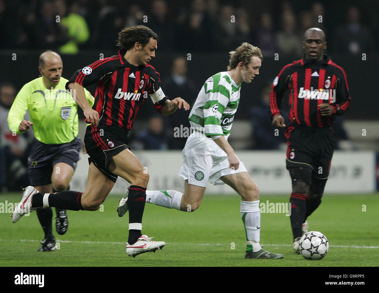 Soccer - UEFA Champions League - First Knockout Round - Second Leg - AC Milan v Celtic ...
