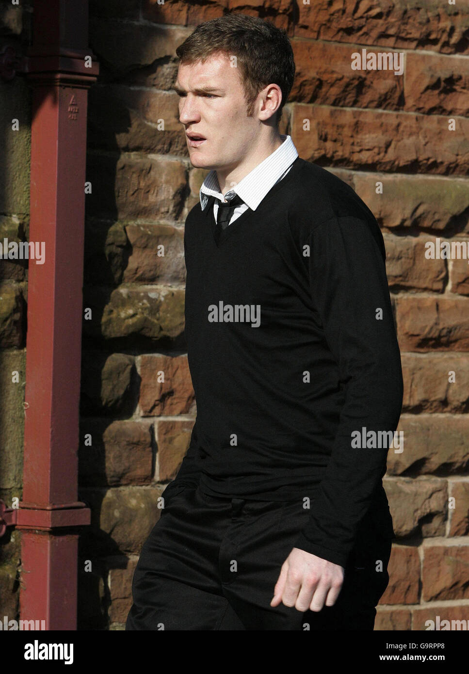 Coventry city footballer kevin kyle arrives at stranraer sheriff court ...