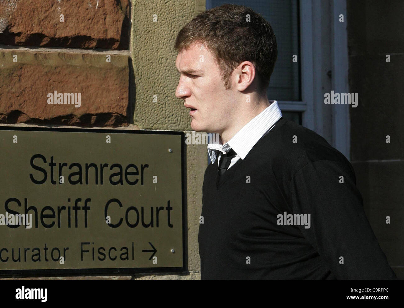 Kevin Kyle at court Stock Photo - Alamy