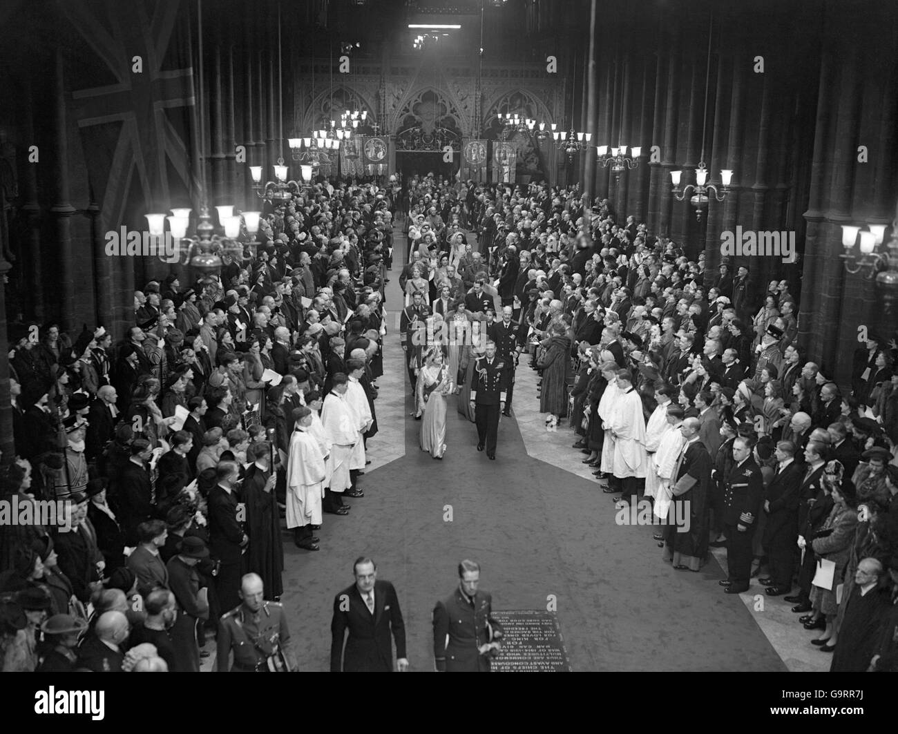 Their Majesties the King and Queen head the Royal Procession from the ...
