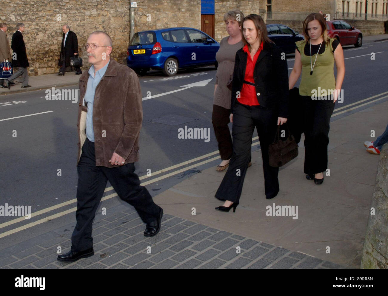 Susan Hull widow (red top) of Lance Corporal of Horse Matty Hull ...