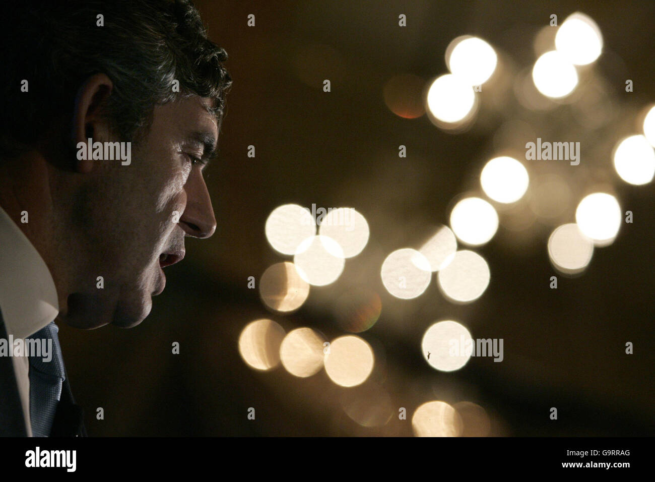 Gordon Brown's Green plans Stock Photo - Alamy