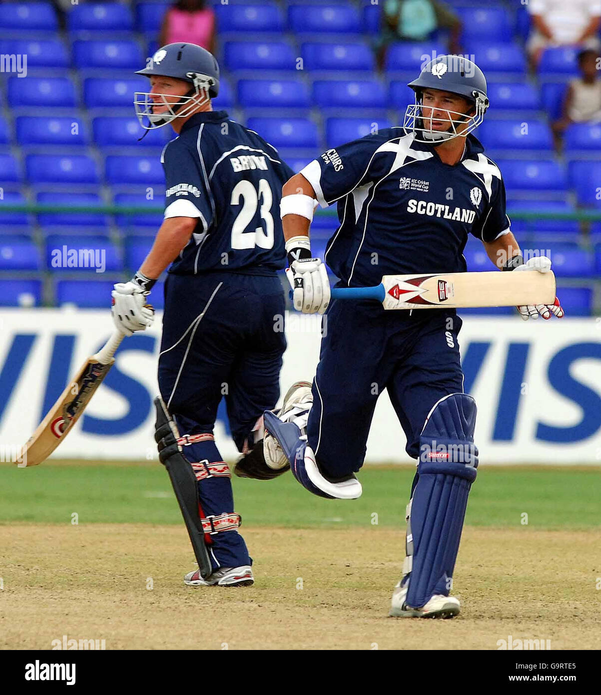 Cricket - ICC Cricket World Cup 2007 - Scotland v Australia - Warner ...