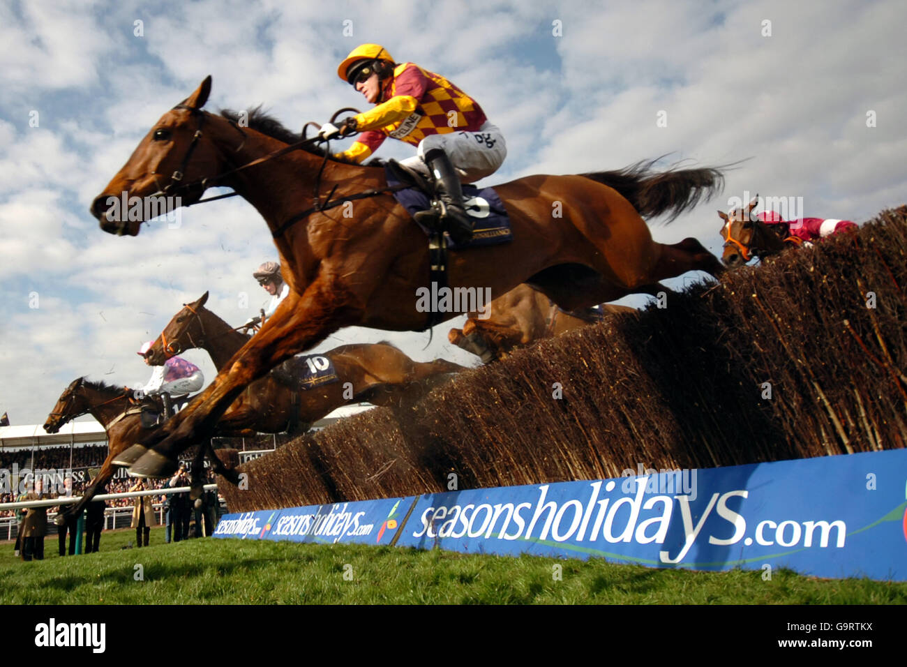 Horse Racing - Cheltenham Festival - Cheltenham Racecourse Stock Photo ...