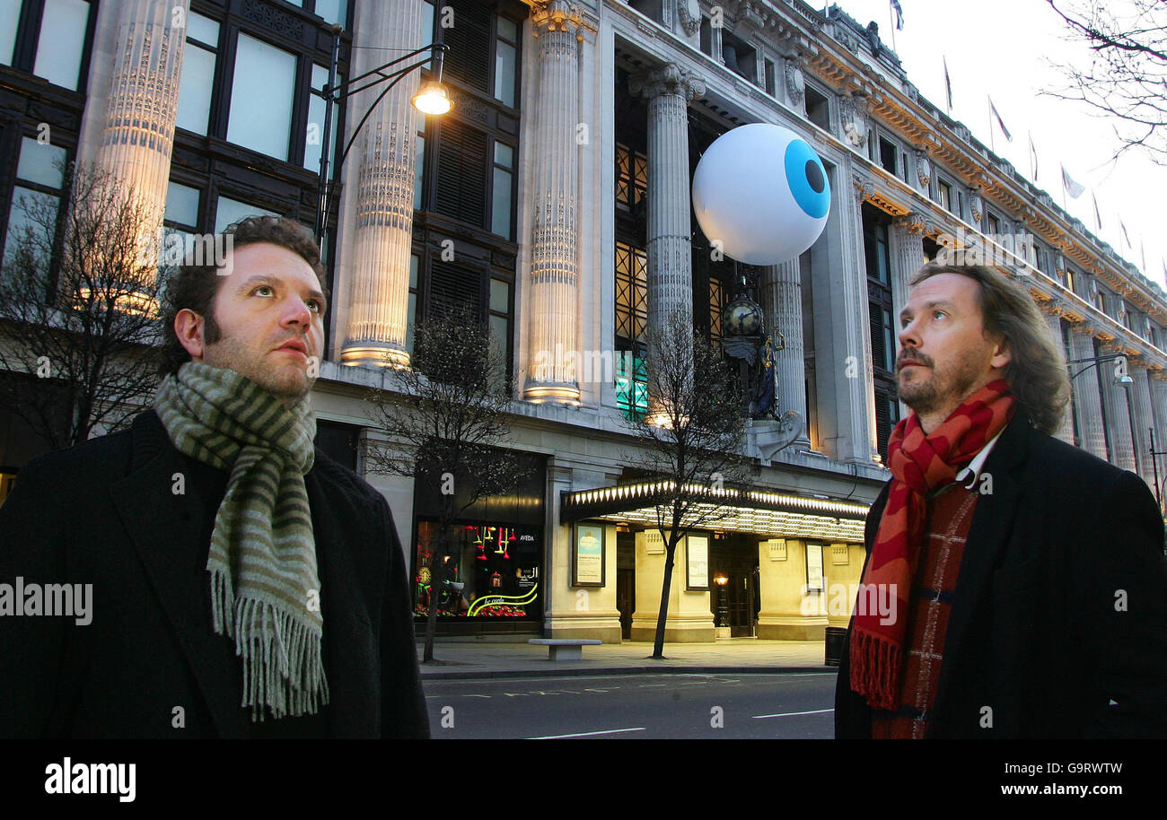 Artistic duo Dadadandy, Simon Moretti (left) and Paul Heber-Percy ...