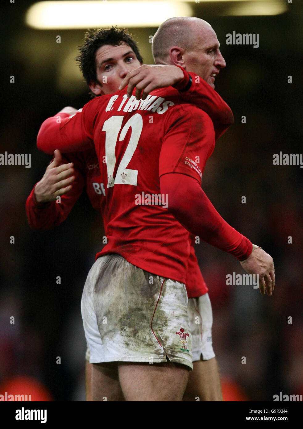 Wales james hook rbs 6 nations match millennium stadium hi-res stock photography and images - Alamy