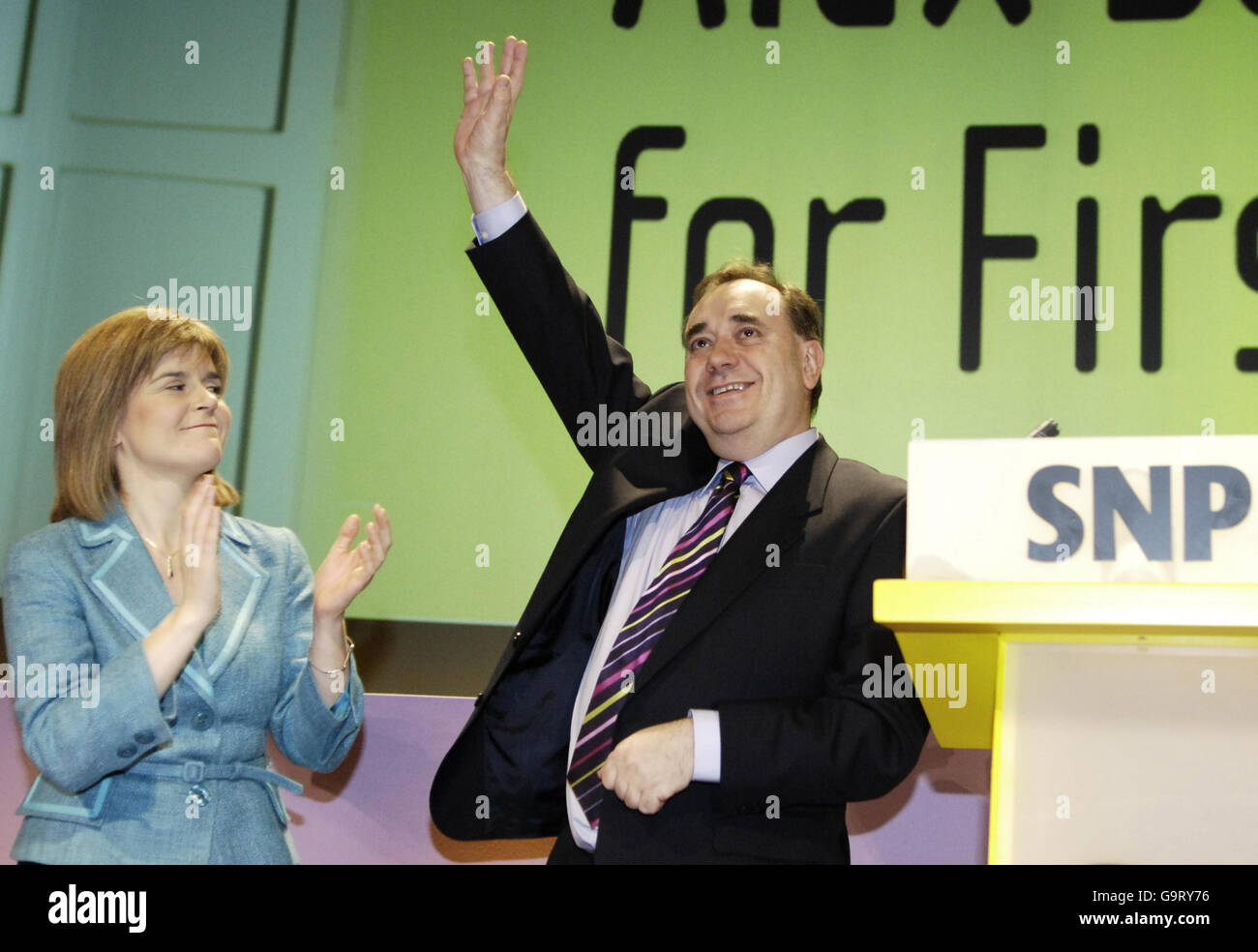 SNP sets out agenda Stock Photo - Alamy