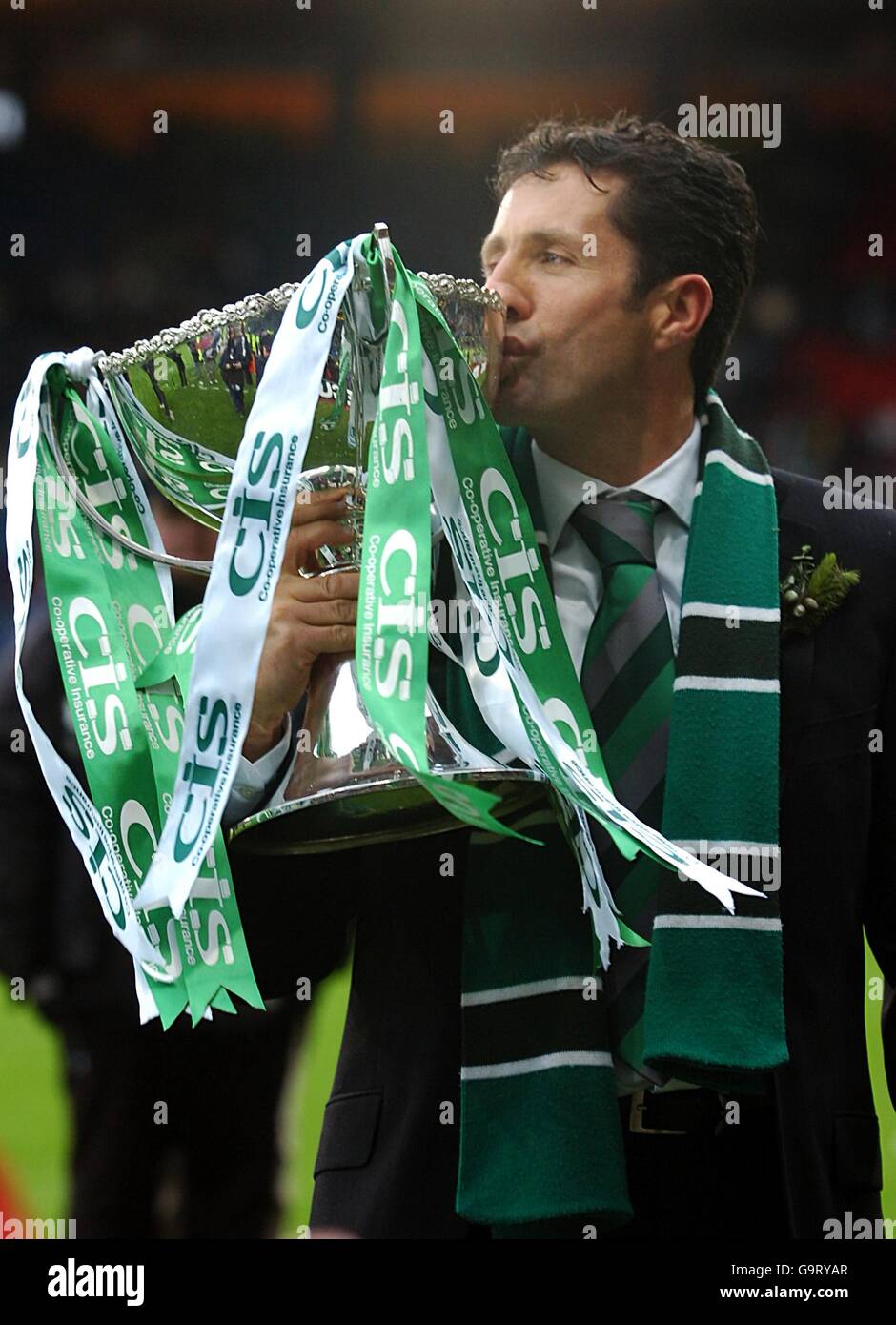 Hibernian manager john collins hi-res stock photography and images - Alamy