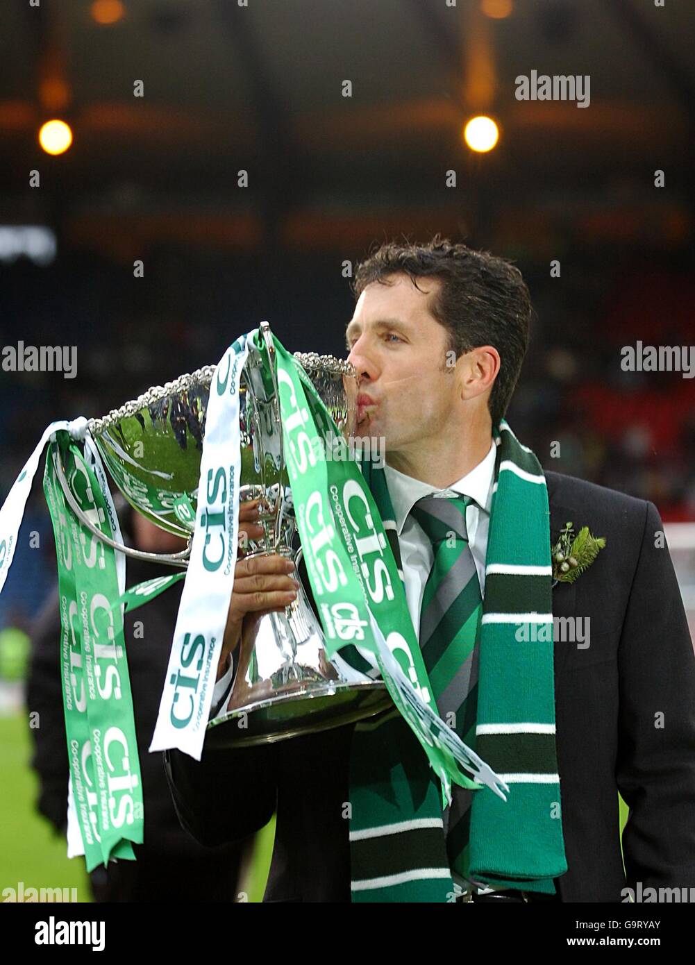 Hibernian manager john collins hi-res stock photography and images - Alamy