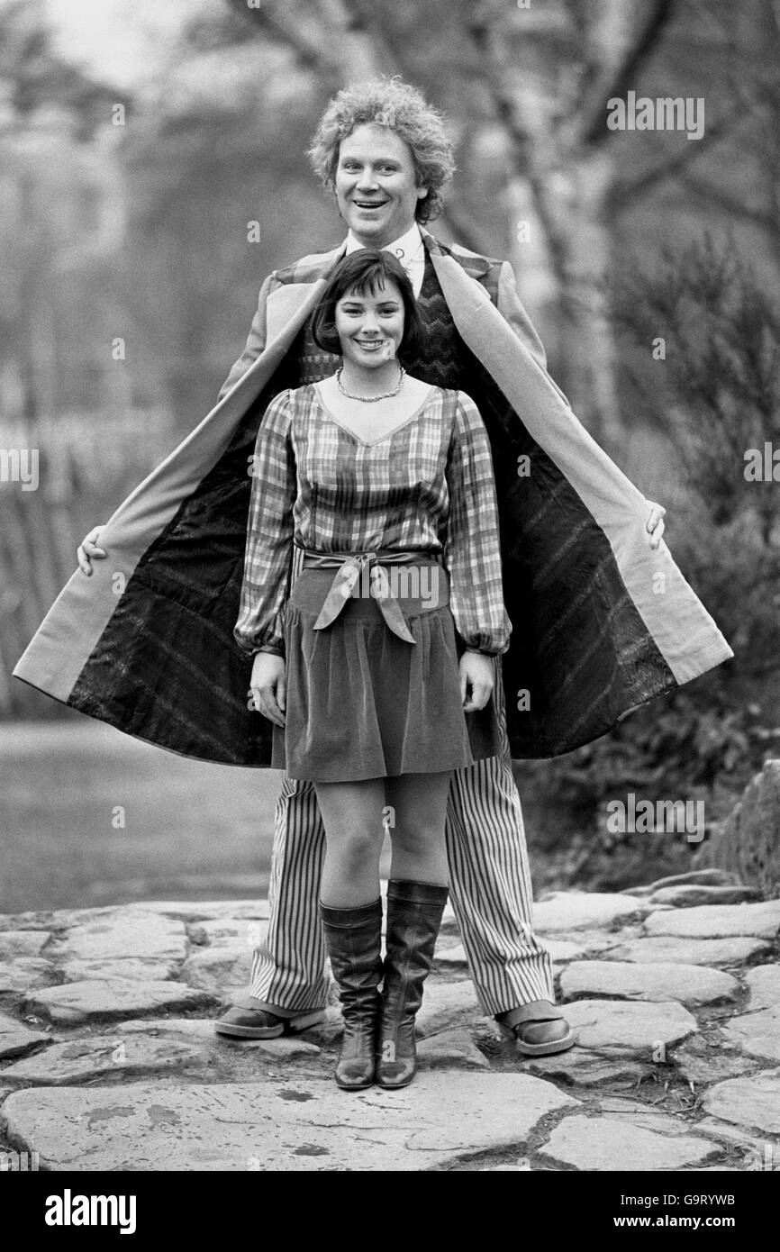 Dr Who and new Assistant Stock Photo - Alamy