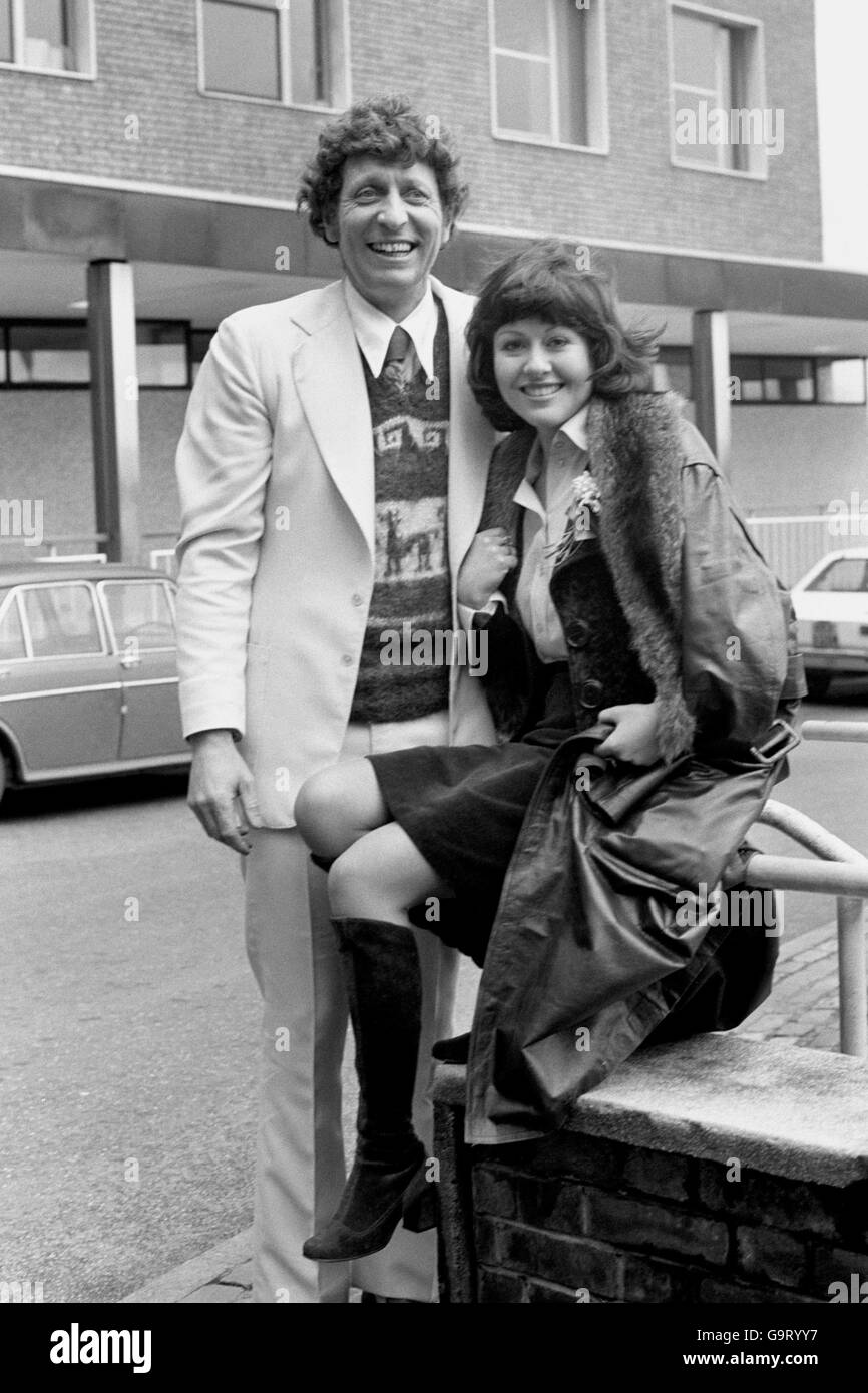 Tom Baker Dr Who High Resolution Stock Photography and Images - Alamy