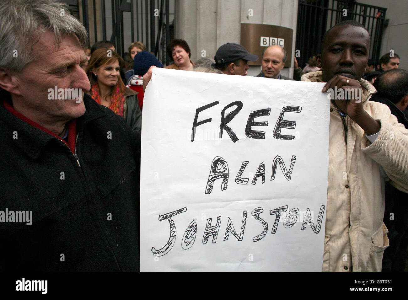 Fears for bbc reporter kidnapped in gaza hi-res stock photography and ...